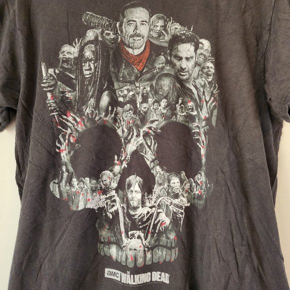 Delta | Shirts | Delta Pro Weight Vintage Tshirt Amc 26 Walking Death L ...